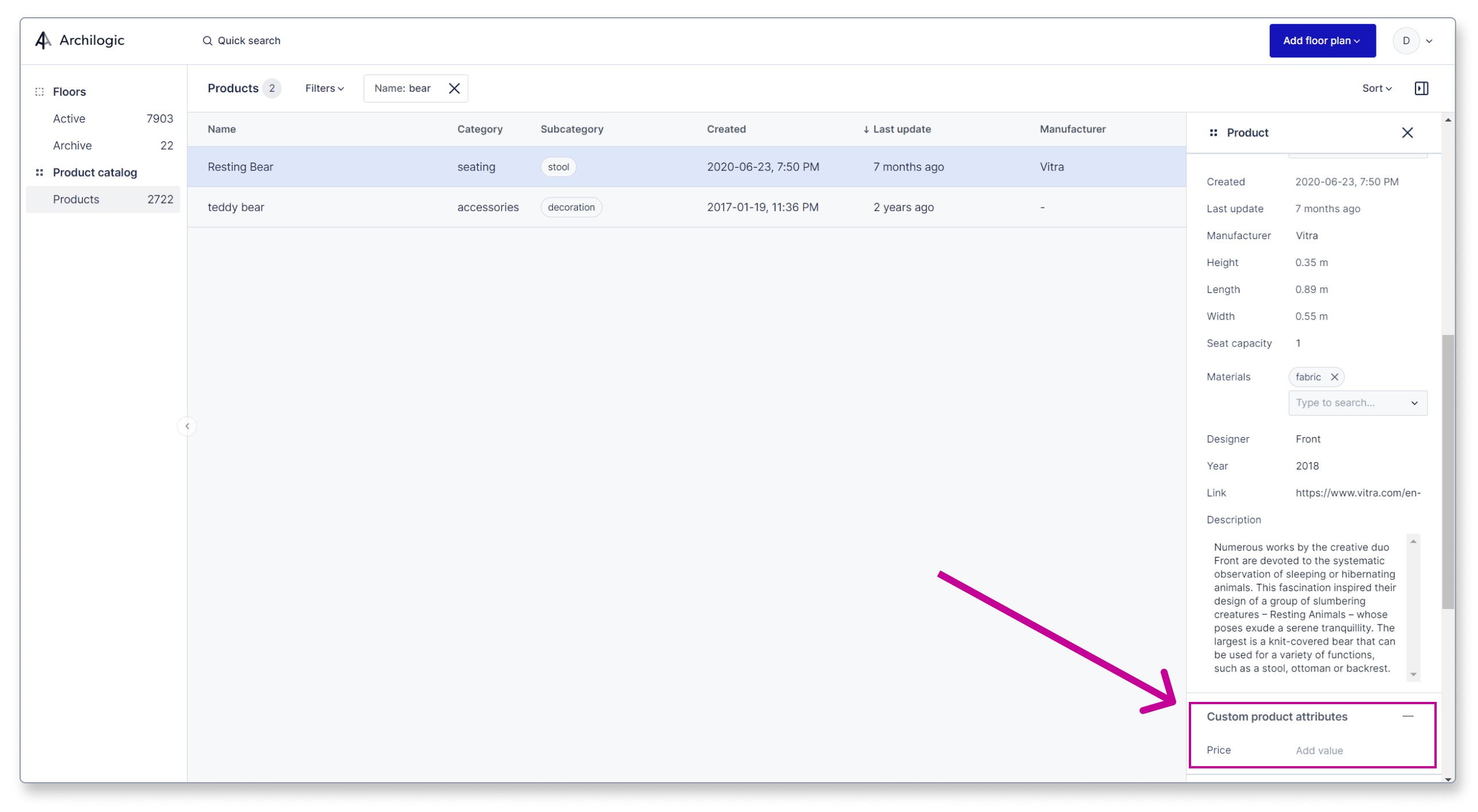 Assign A Value To A Custom Attribute